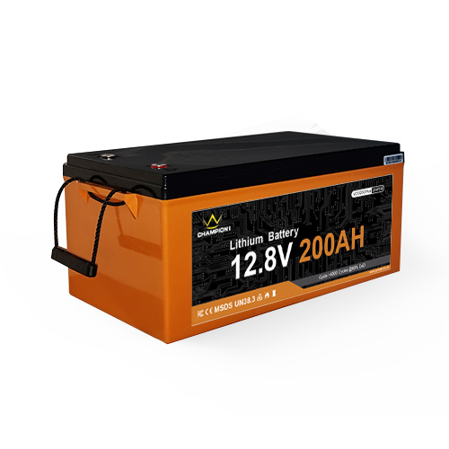 Champion 12.8V 200AH Lithium Battery - Smart Switch Solar
